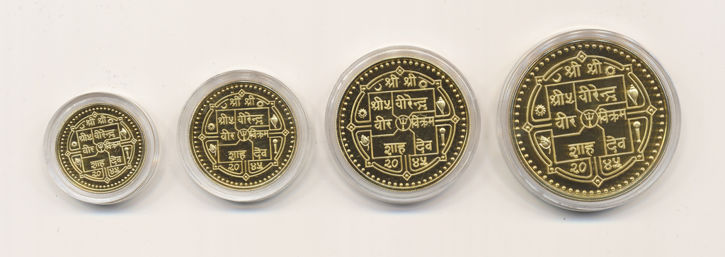 Nepal 1988 Gold 1.85 oz Snow Leopard 4 Coin Proof Set - Buy & Sell Gold ...